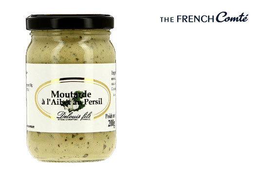 Mustard with garlic and parsley 200g - The French Comte